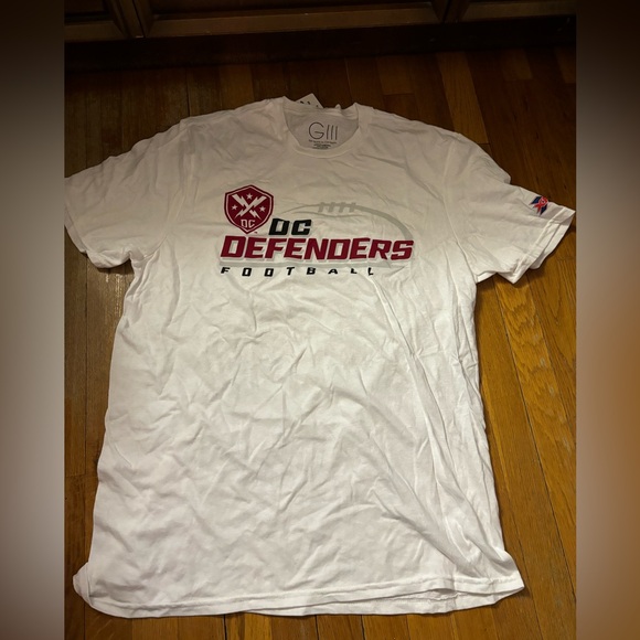 Shirts | Dc Defenders Mens Graphic Football Shield Logo Xfl Tee Shirt ...
